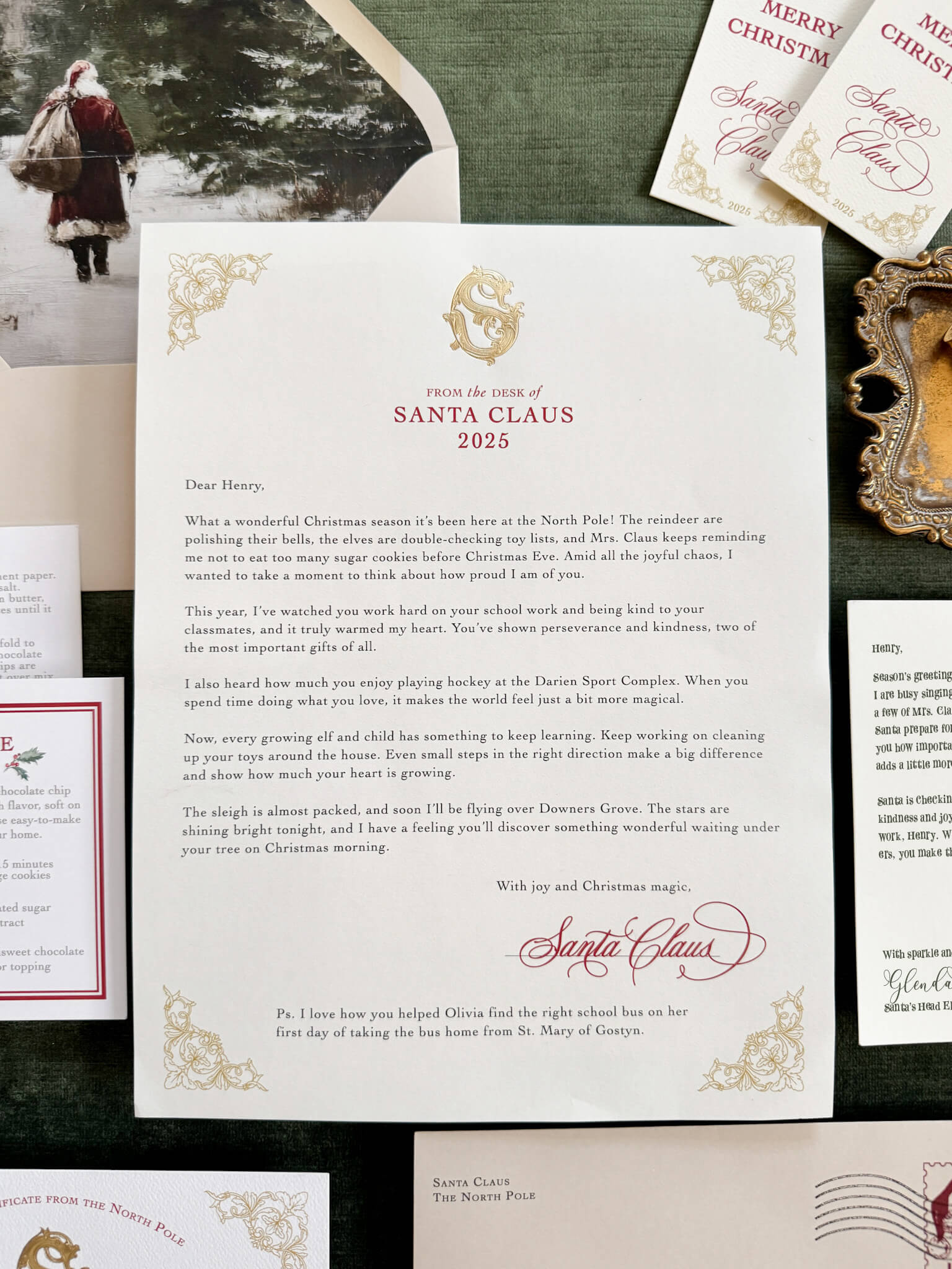 2025 Santa Letters + Christmas Collection | Chicago | Emery Ann Design